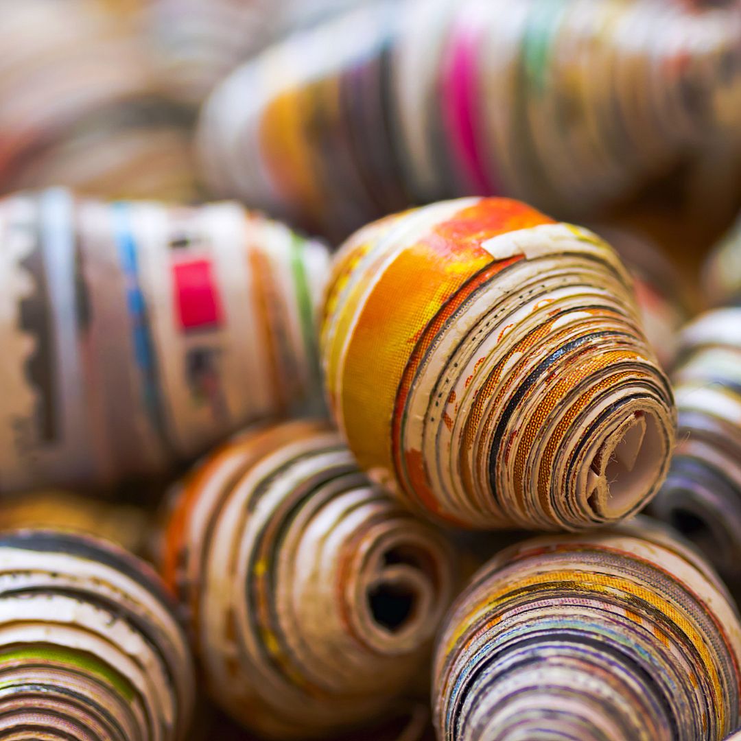 Paper Bead Workshop with Candace Stribling – Natural History Society of ...